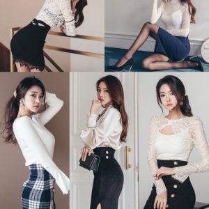 Korean Fashion Model - Hyemi - Office Dress Collection - TruePic.net